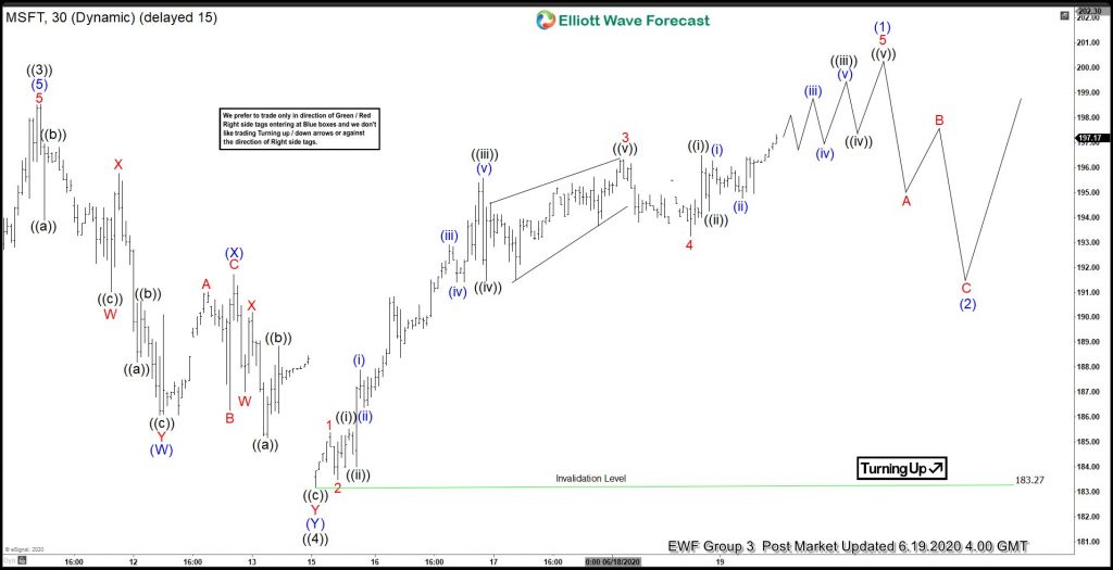Elliott Wave View: Microsoft (MSFT) Cycle from March Low Still In Progress