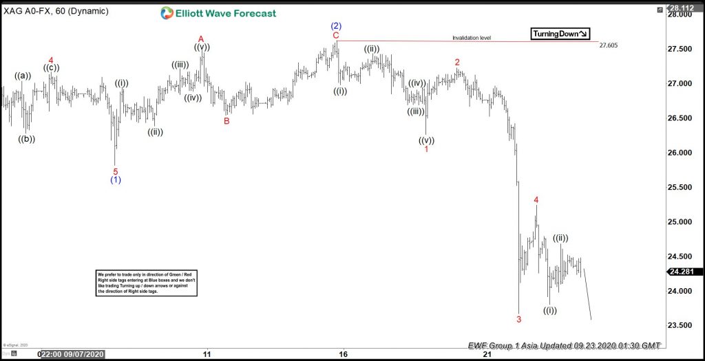 Elliott Wave View: Support Area for Silver