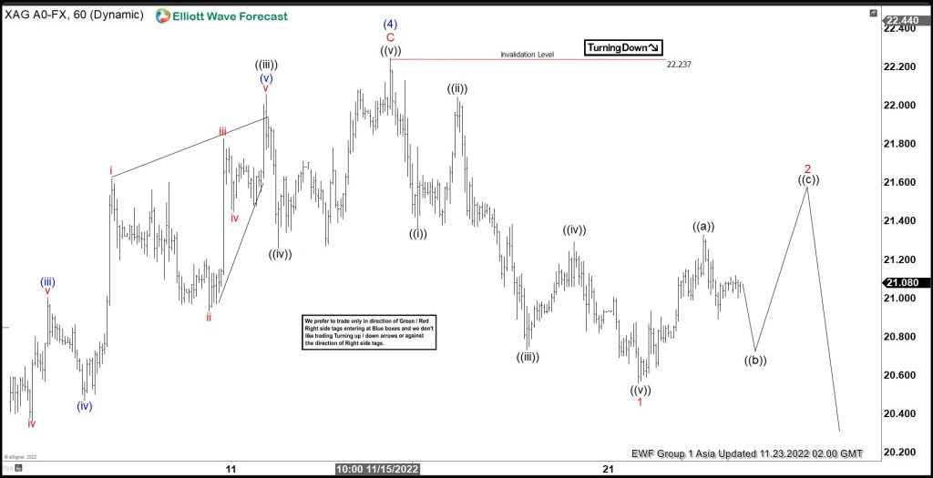 Elliott Wave View: Silver (XAGUSD) 5 Waves Down Suggests Further ...