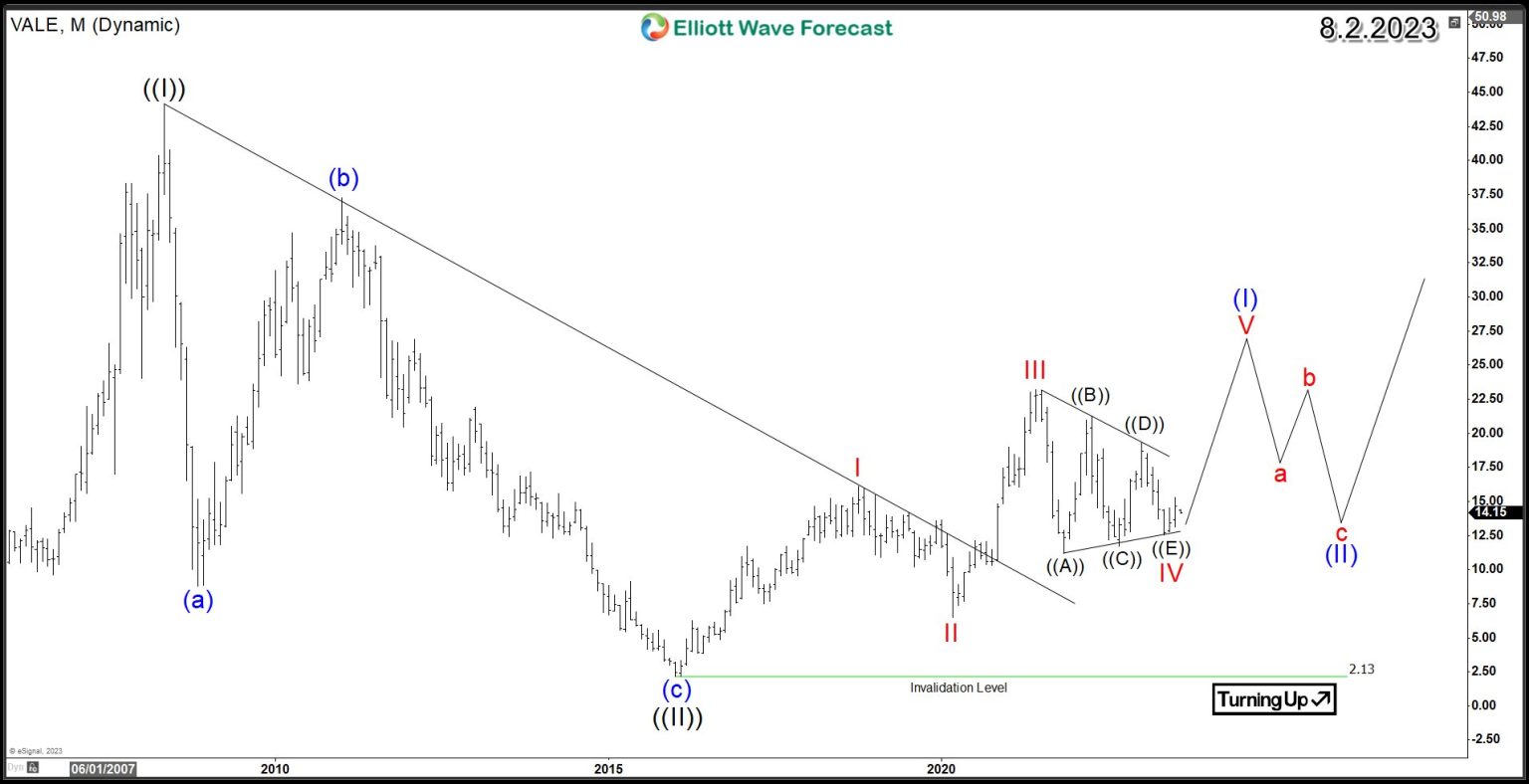 Vale SA (NYSE: VALE) Price Action Signals Further Upside - Elliott Wave ...