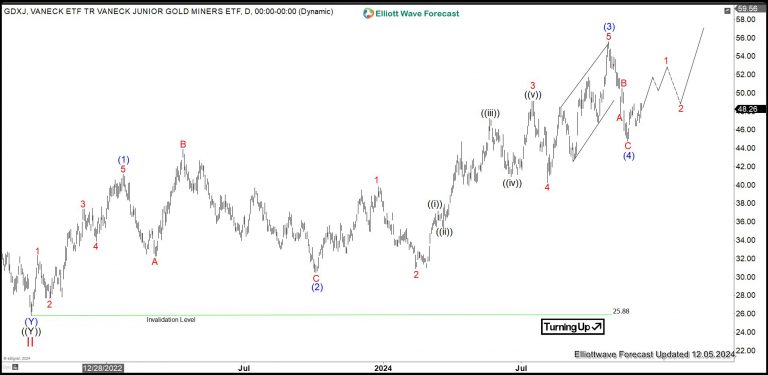 Gold Miners Junior (GDXJ) Correction Has Ended