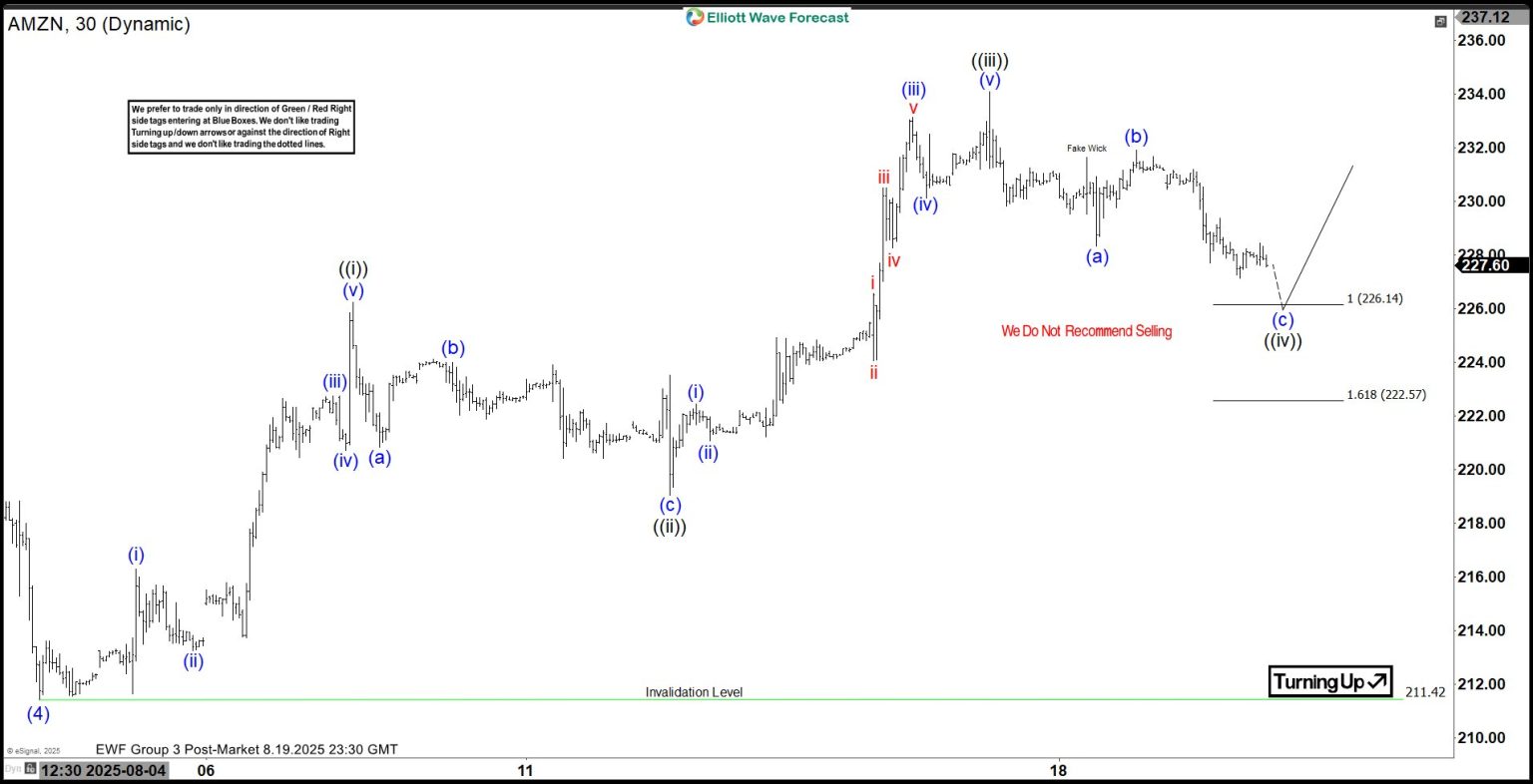Elliott Wave Perspective: Amazon (AMZN) Approaches Cycle Peak Post ...