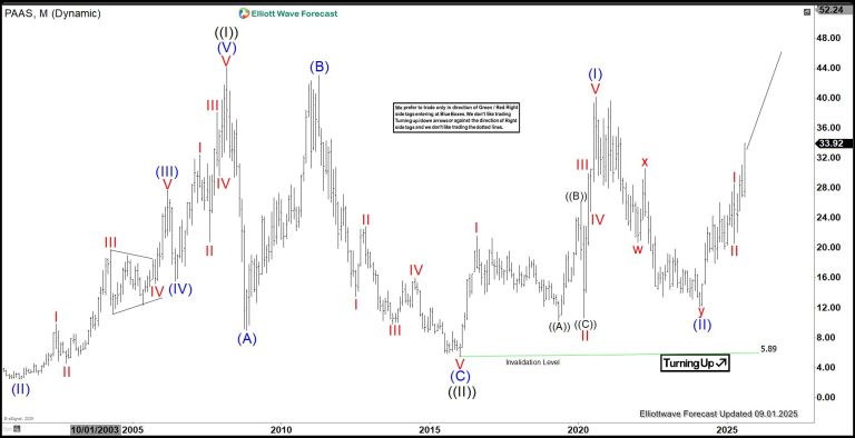 PAAS Elliott Wave Forecast: Riding Higher in Wave III - Elliott Wave ...